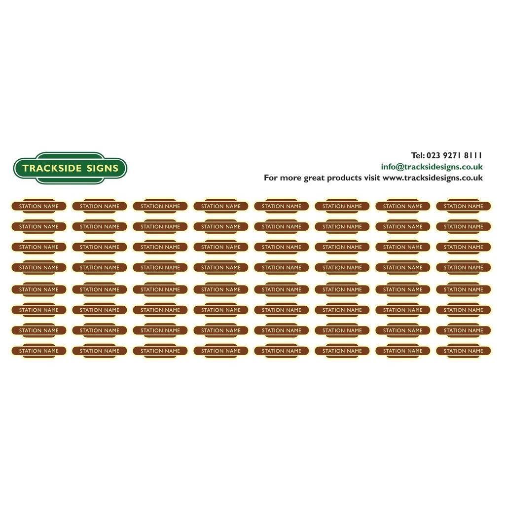 British Railways Western Region Totems - O Gauge | Model Railway ...