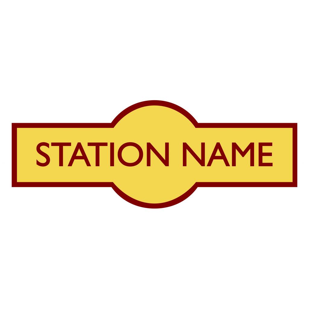 LMS Hawkseye Sign - 24 inch | Railway Signs | Trackside Signs