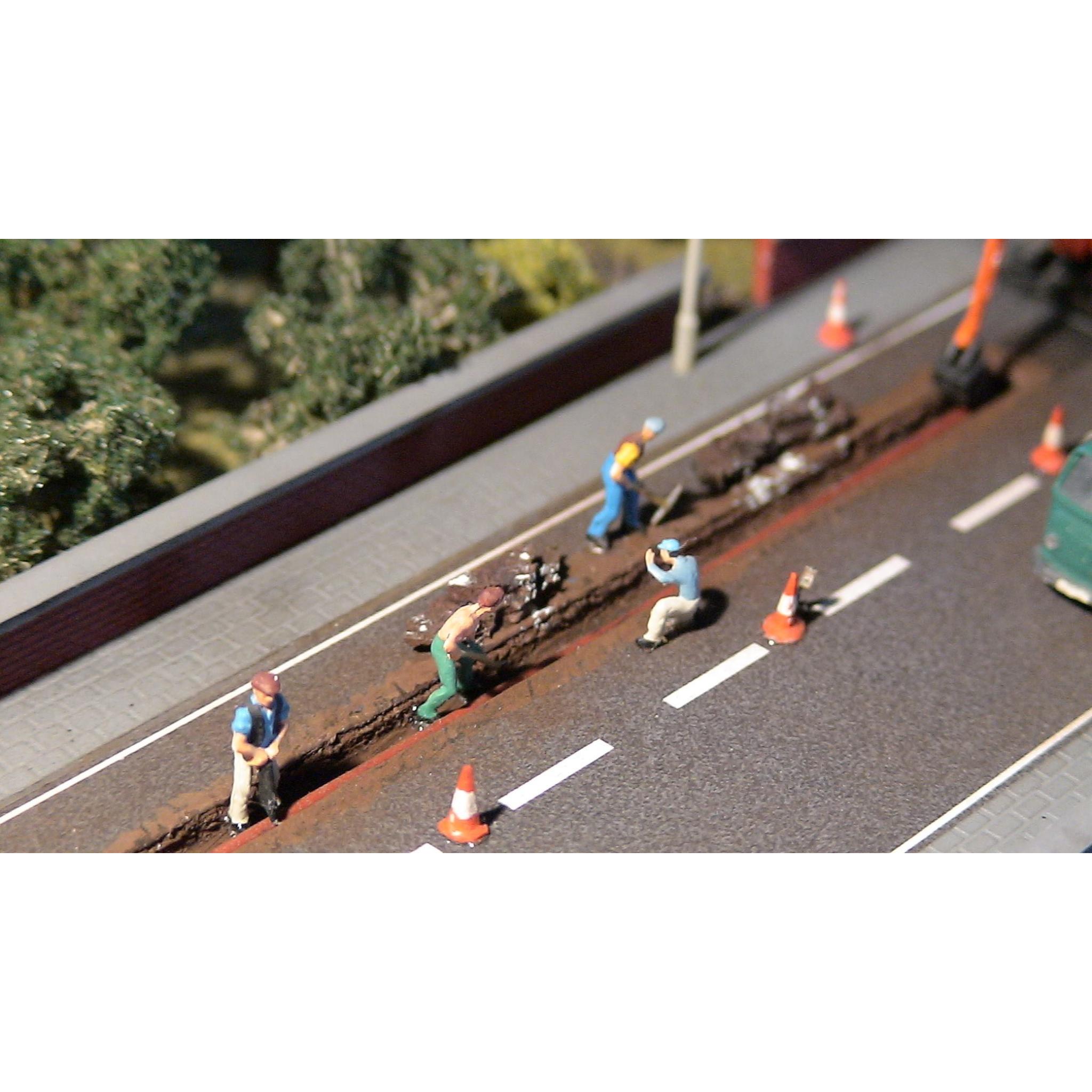 Straight Road Sheet - OO Gauge - 66mm wide | Trackside Signs