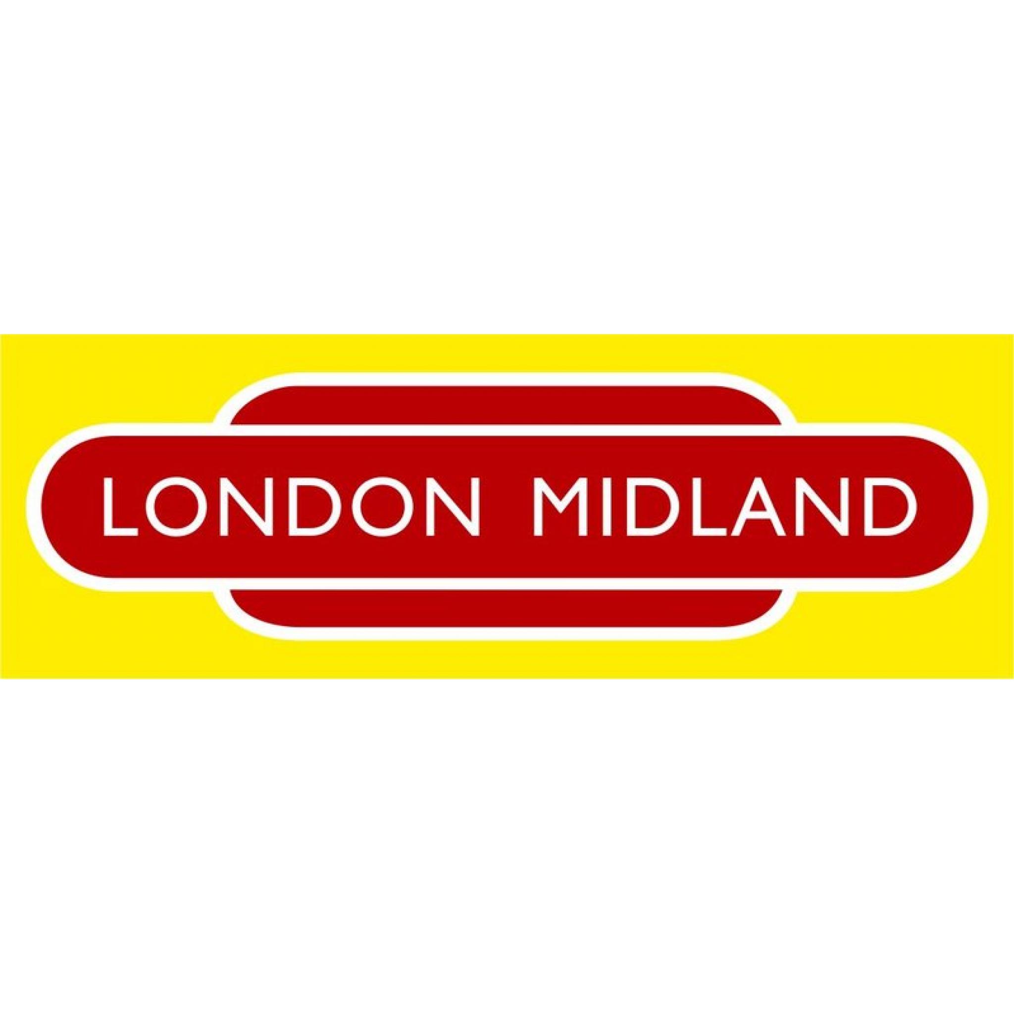British Railways London Midland Totem Sign | Trackside Signs